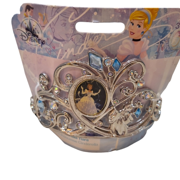 Disney | Accessories | Disney Parks Princess Cinderella Tiara Crown ...